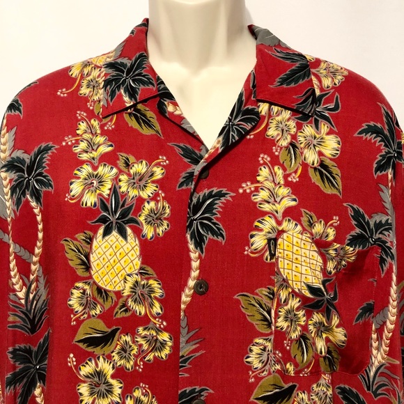 Pineapple Connection | Shirts | Pineapple Connection Mens Hawaiian ...